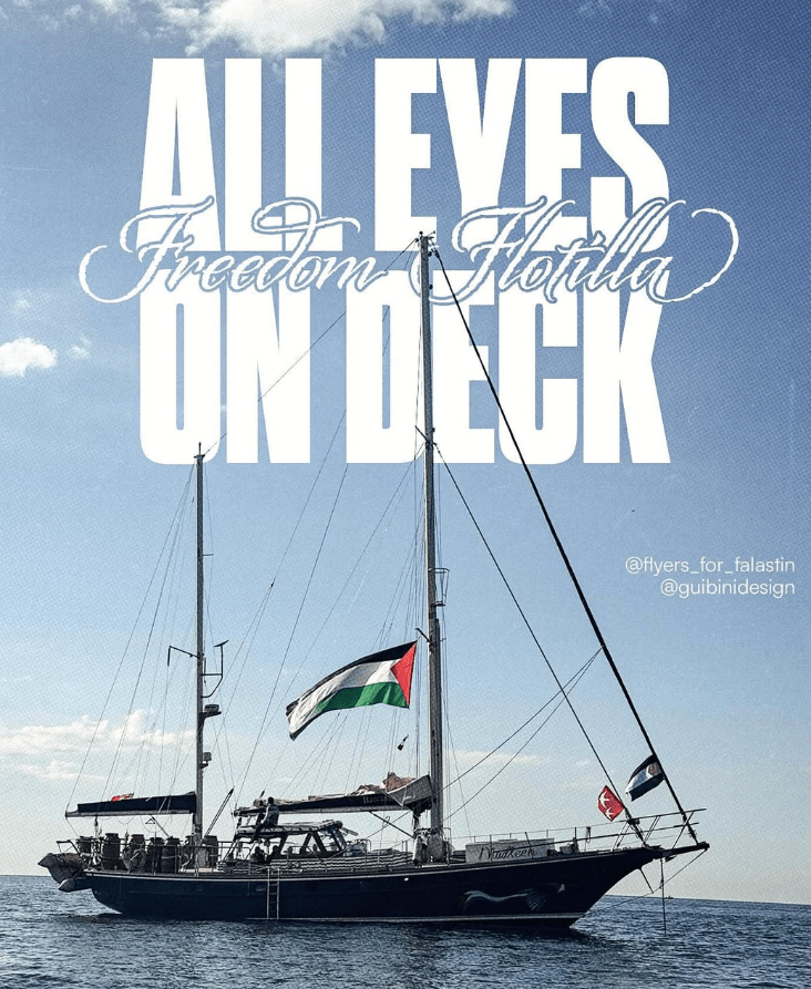 Freedom Flotilla Madleen updates – unflinching
